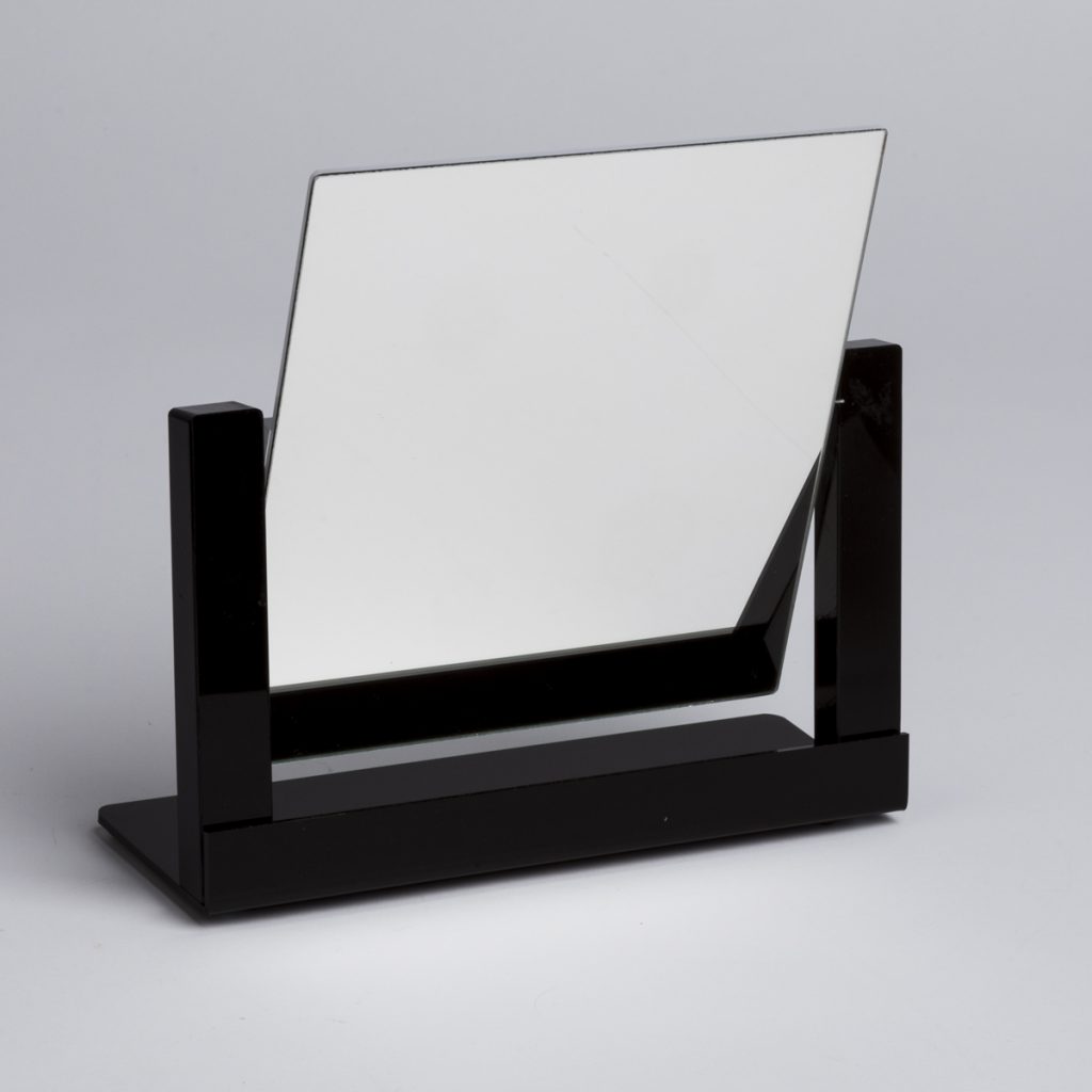 Jewelry Mirror - Countertop, Black Frame | A&B Store Fixtures
