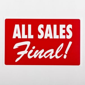 Signs for Store Messages | Paper & Plastic | A&B Store Fixtures