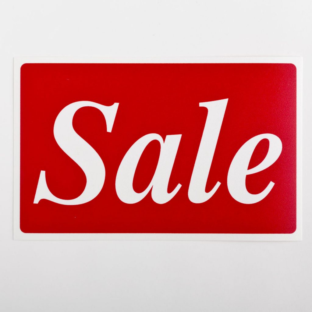 Signs for Store Messages | Paper & Plastic | A&B Store Fixtures